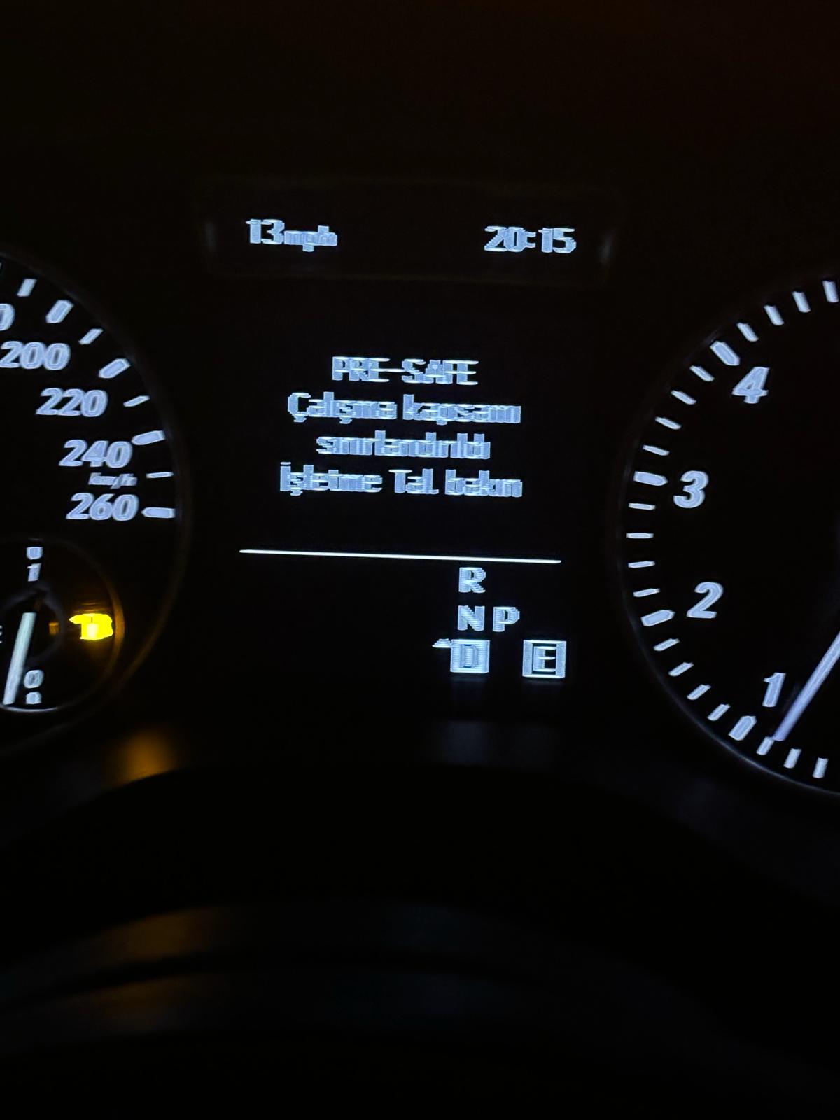 Pre Safe Mercedes Fehlermeldung