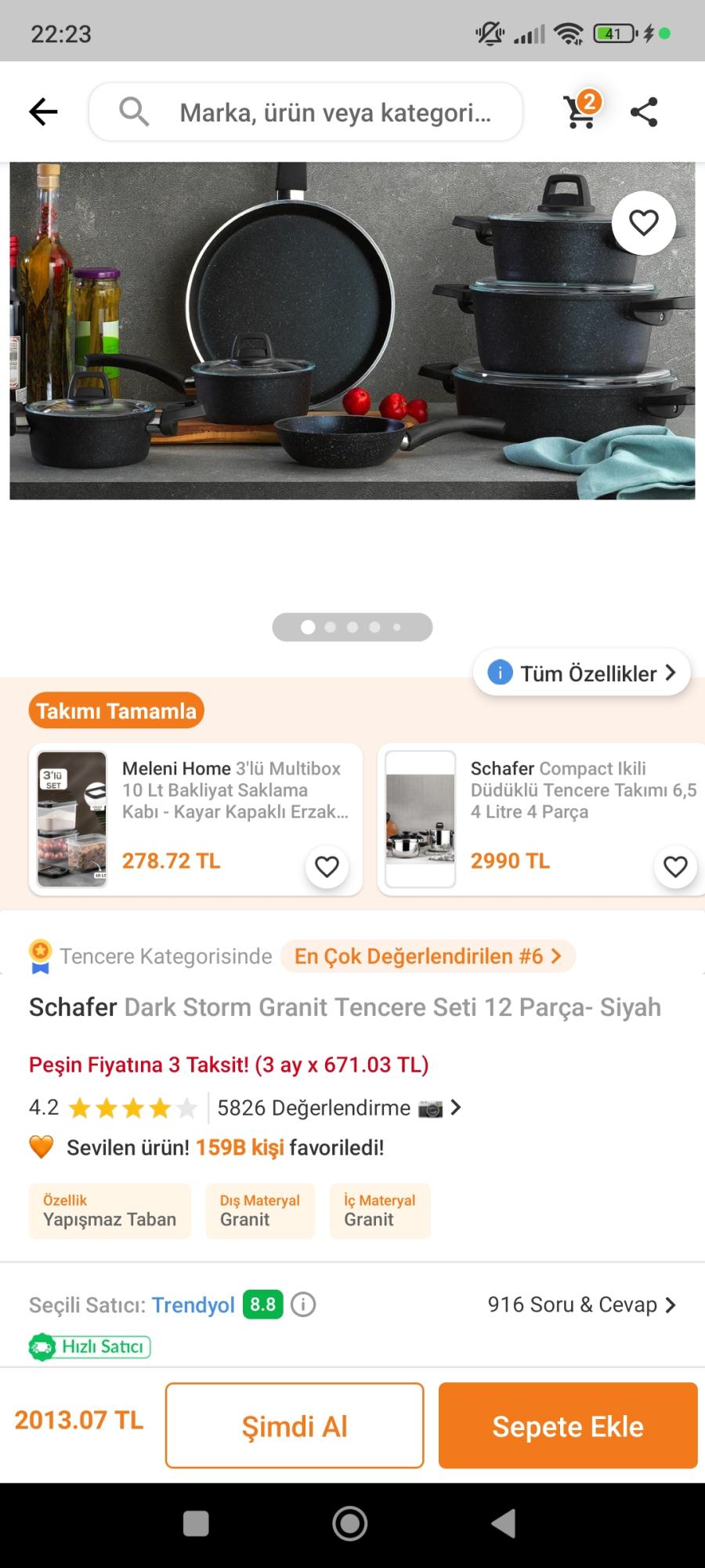 Trendyol Schafer Cookware Set Issue - Xolvie