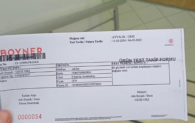 Ayvalık Boyner İnceleme Ürünü Hakkında - Şikayetvar