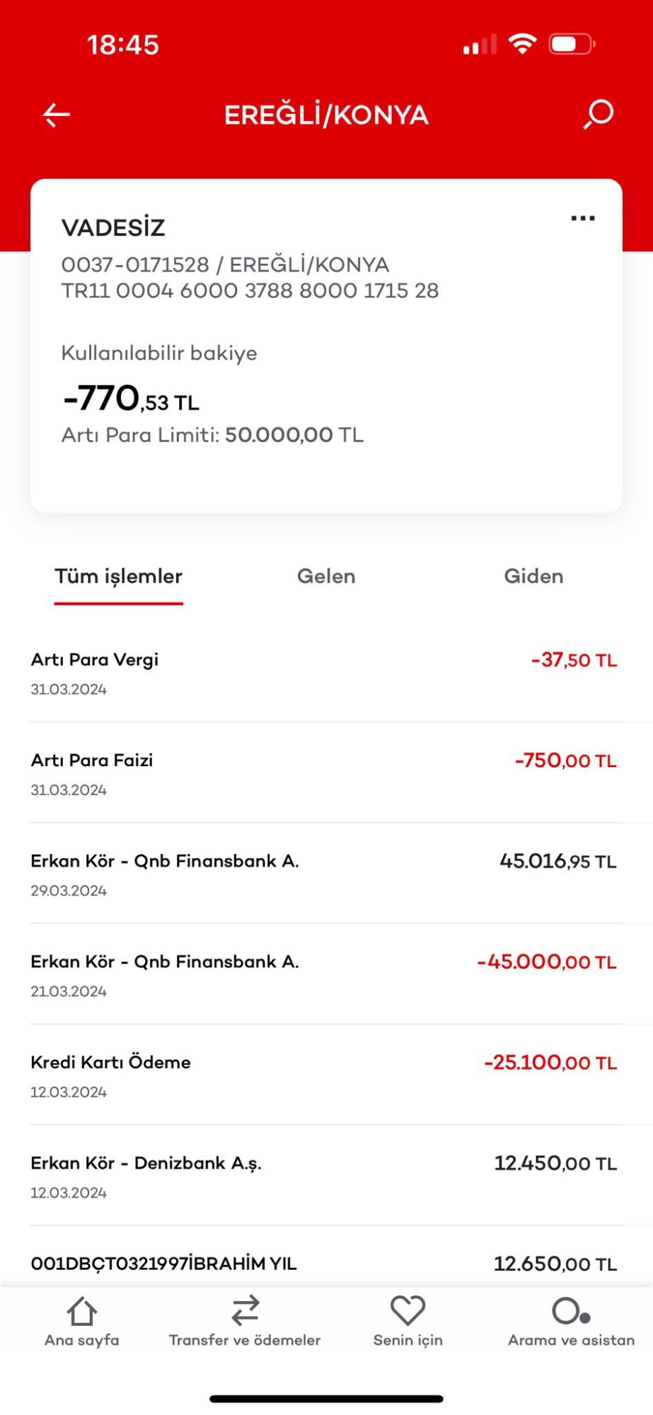 Akbank Artı Para Faiz İtirazı - Şikayetvar