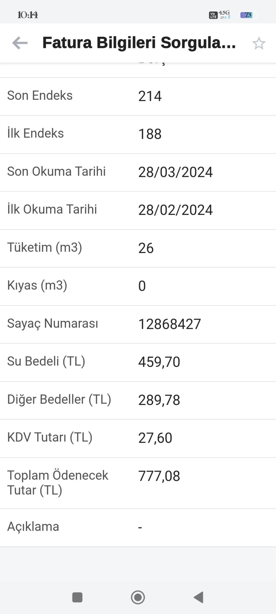 ASKİ Ankara ABB - Ankara Büyükşehir Belediyesi Su Faturası Fatura ...