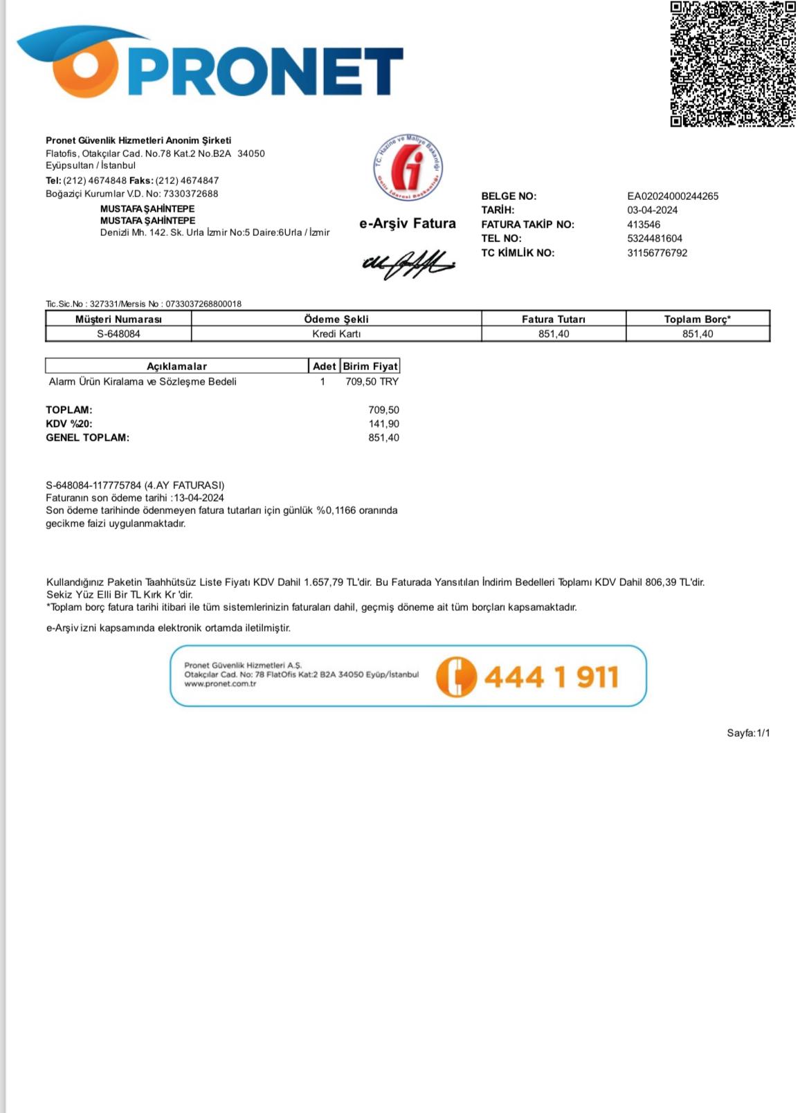 Çözüldü: Pronet Süresi Dolan Kontrat İçin İptal Formu Gönderdim, İşlem ...