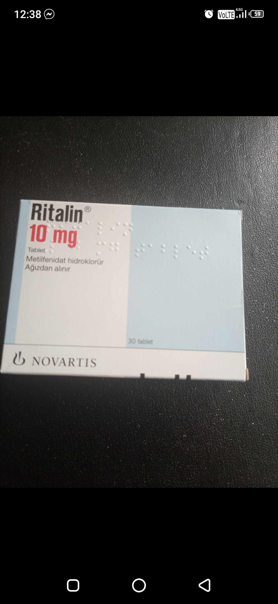 Sağlık Bakanlığı Ritalin 10 Mg Yok! Acil - Şikayetvar