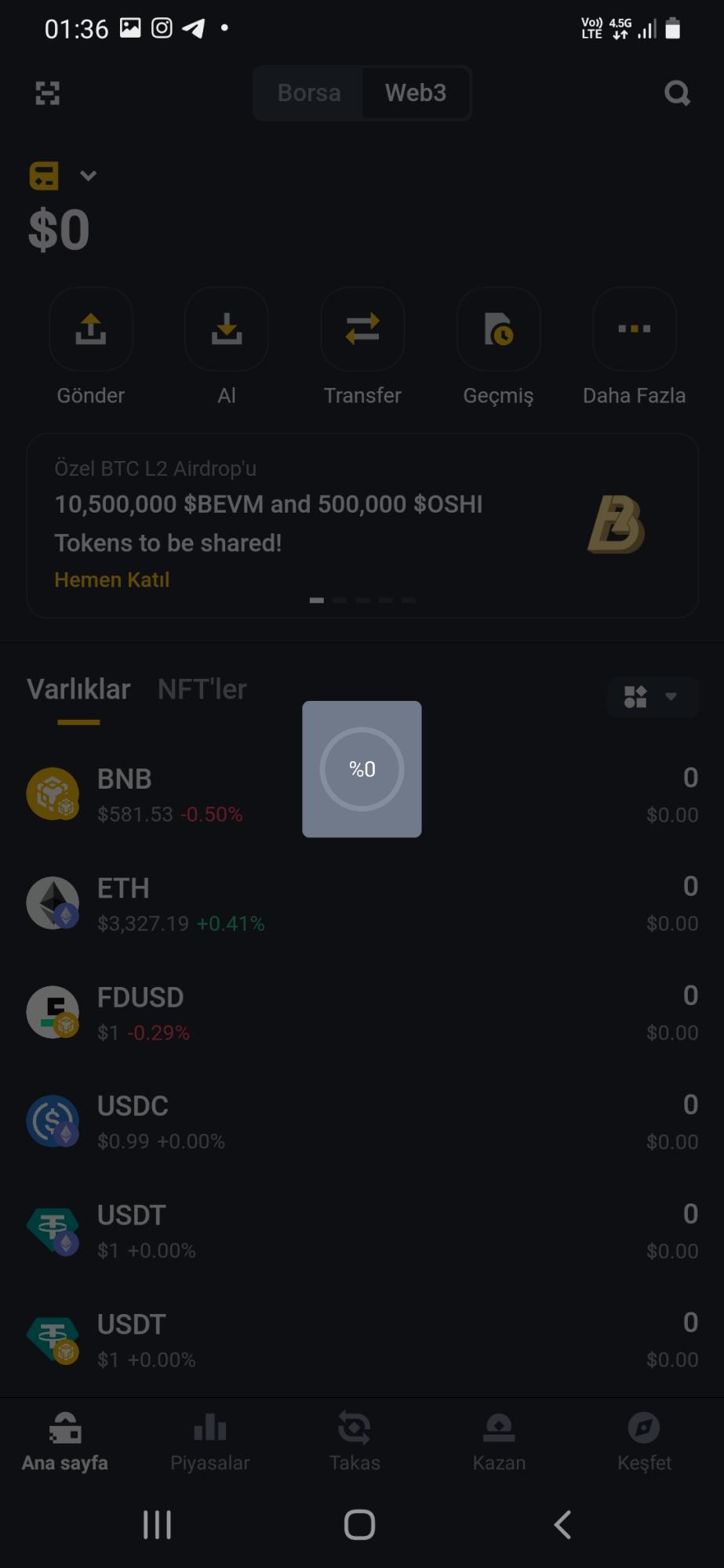 Binance Web 3 Bağlanamıyorum - Şikayetvar