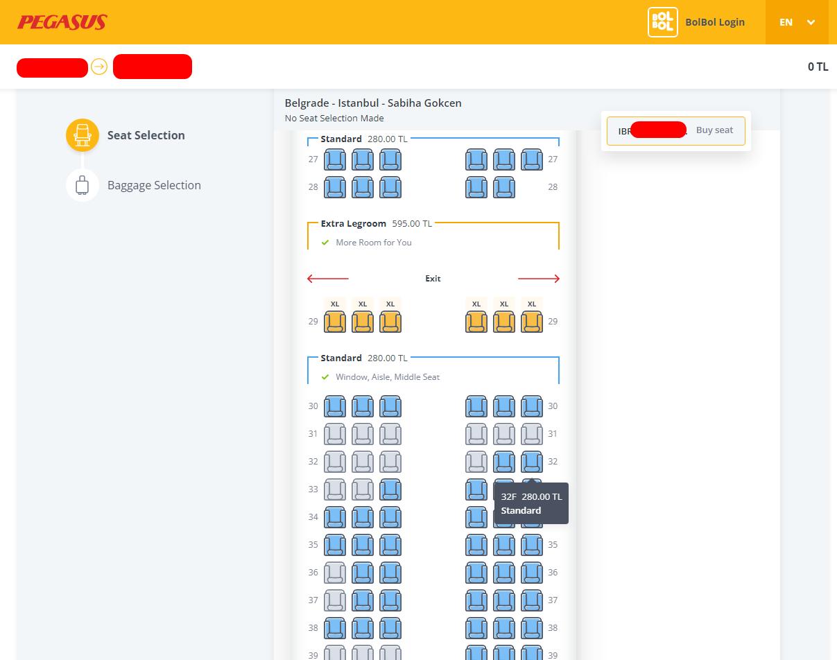 Pegasus Ticari Hile, Check-in Sırasında Ekstra Ücret. - Şikayetvar