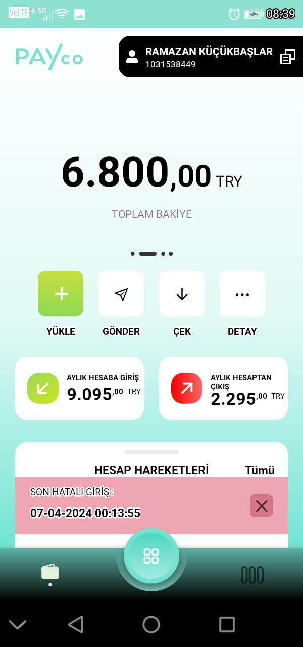 Payco Paramı İade Etmiyor Ya Da Kullandırmıyor - Şikayetvar