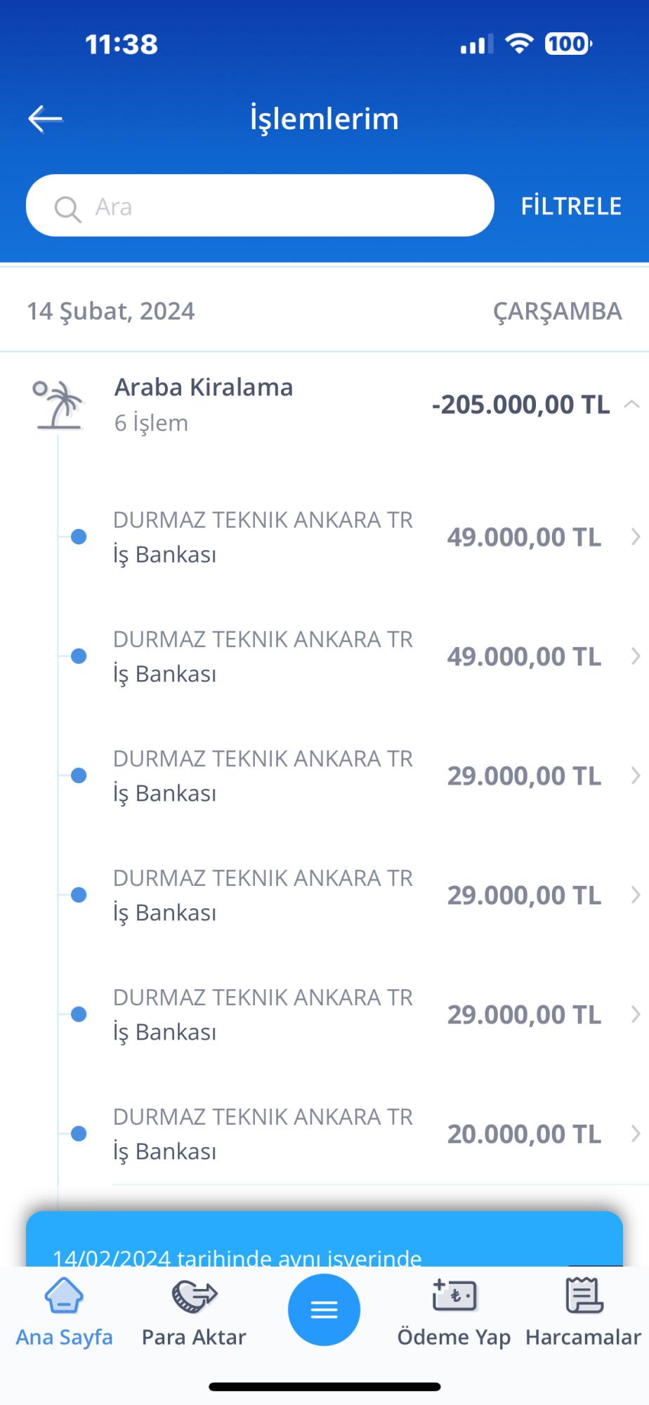 İş Bankası Mail Order İzinsiz İşlem - Şikayetvar