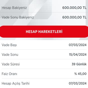 Ziraat Bankası Vadeli Mevduat Hakkında. - Şikayetvar
