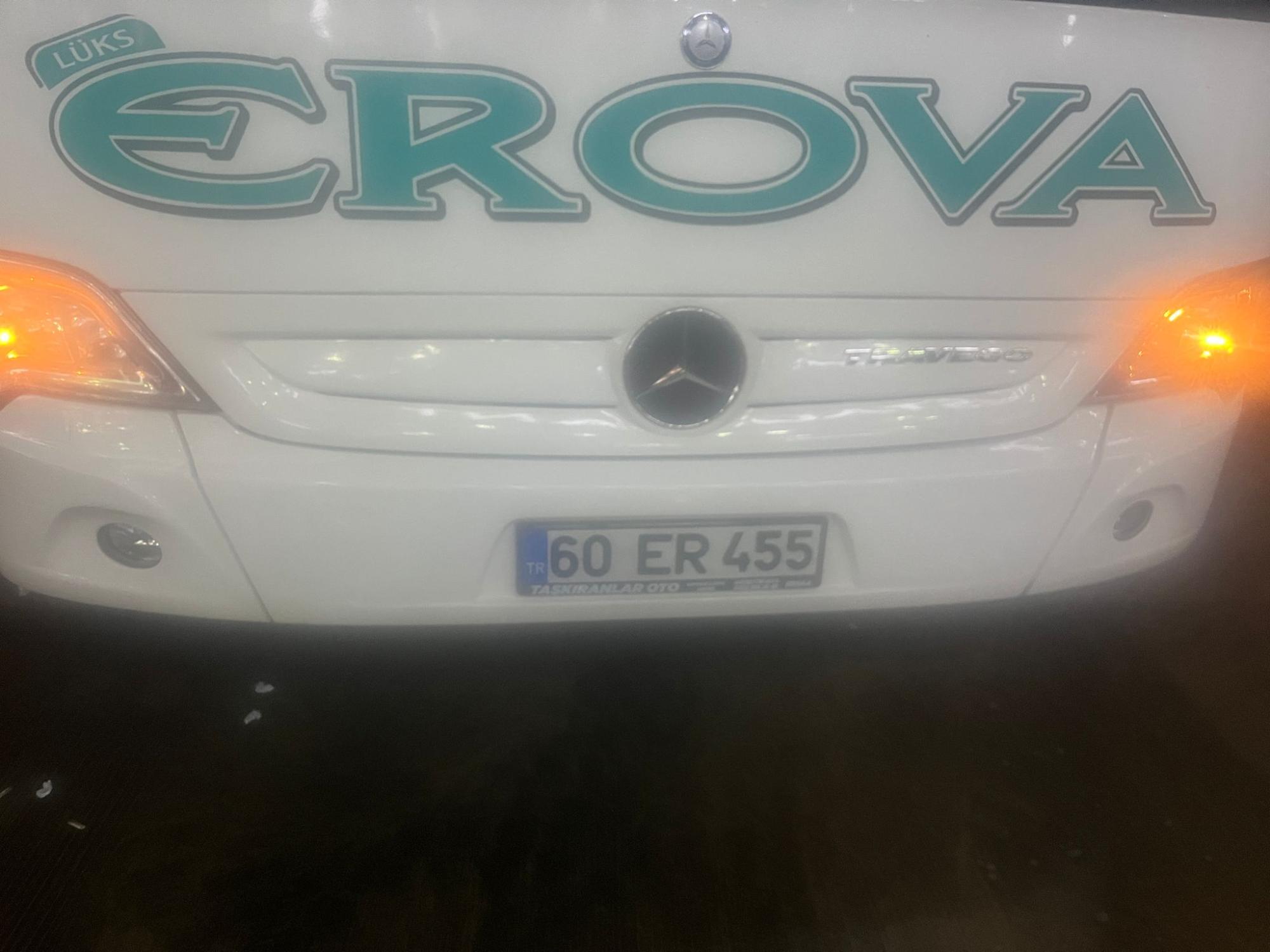 Lüks Erova Turizm Erova Firması - Arızalı Otobüsle Seyahat - Şikayetvar