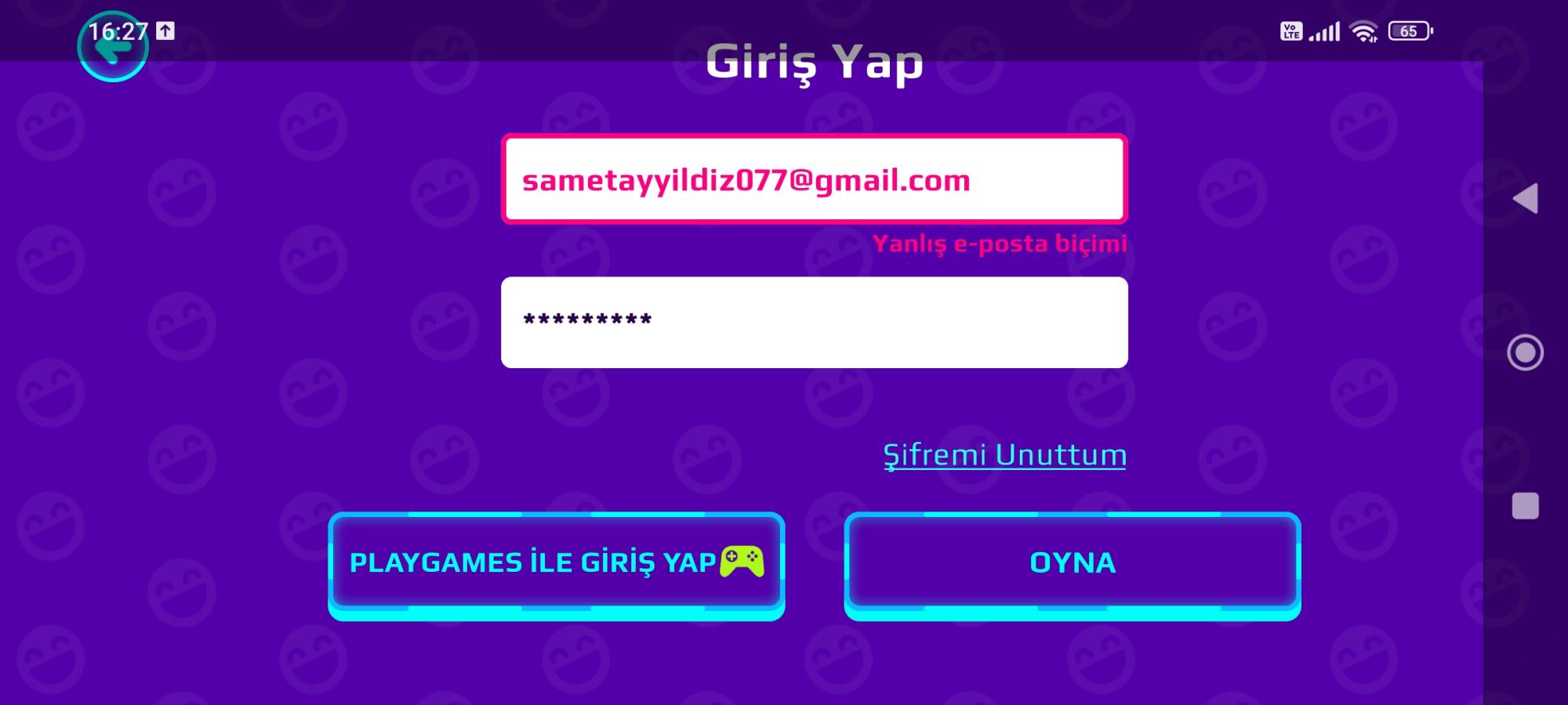 PK XD (Playpkxd.com) Ok Xd Bunu Düzeltsin Pls - Şikayetvar