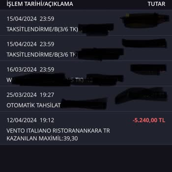 İş Bankası Maximiles Black Kredi Kartı - Şikayetvar