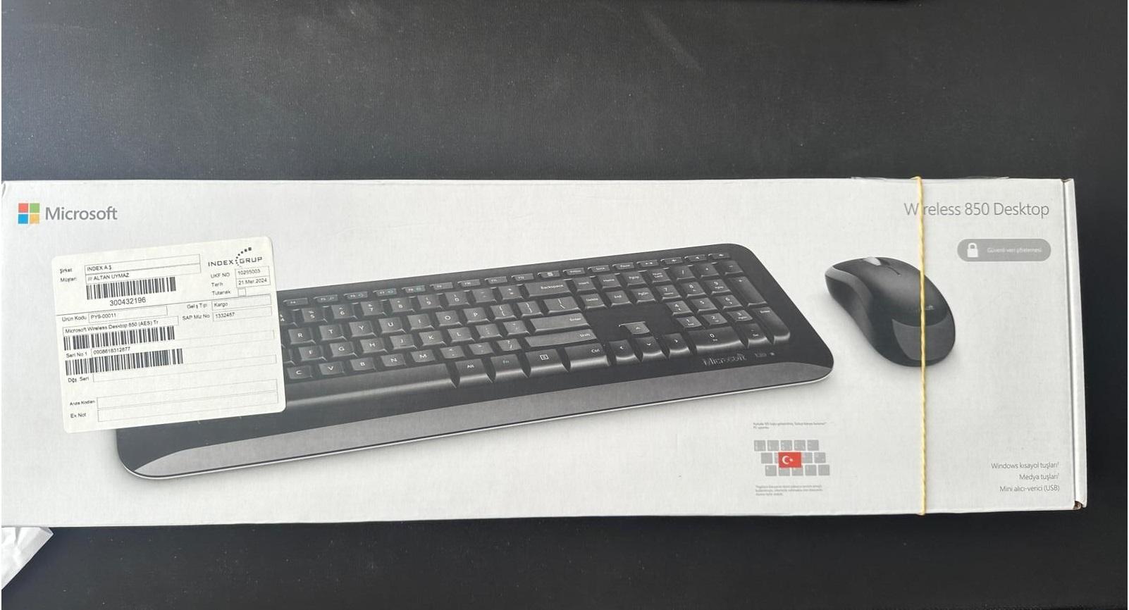 Microsoft Wireless 850 Desktop Set Malfunction - Xolvie