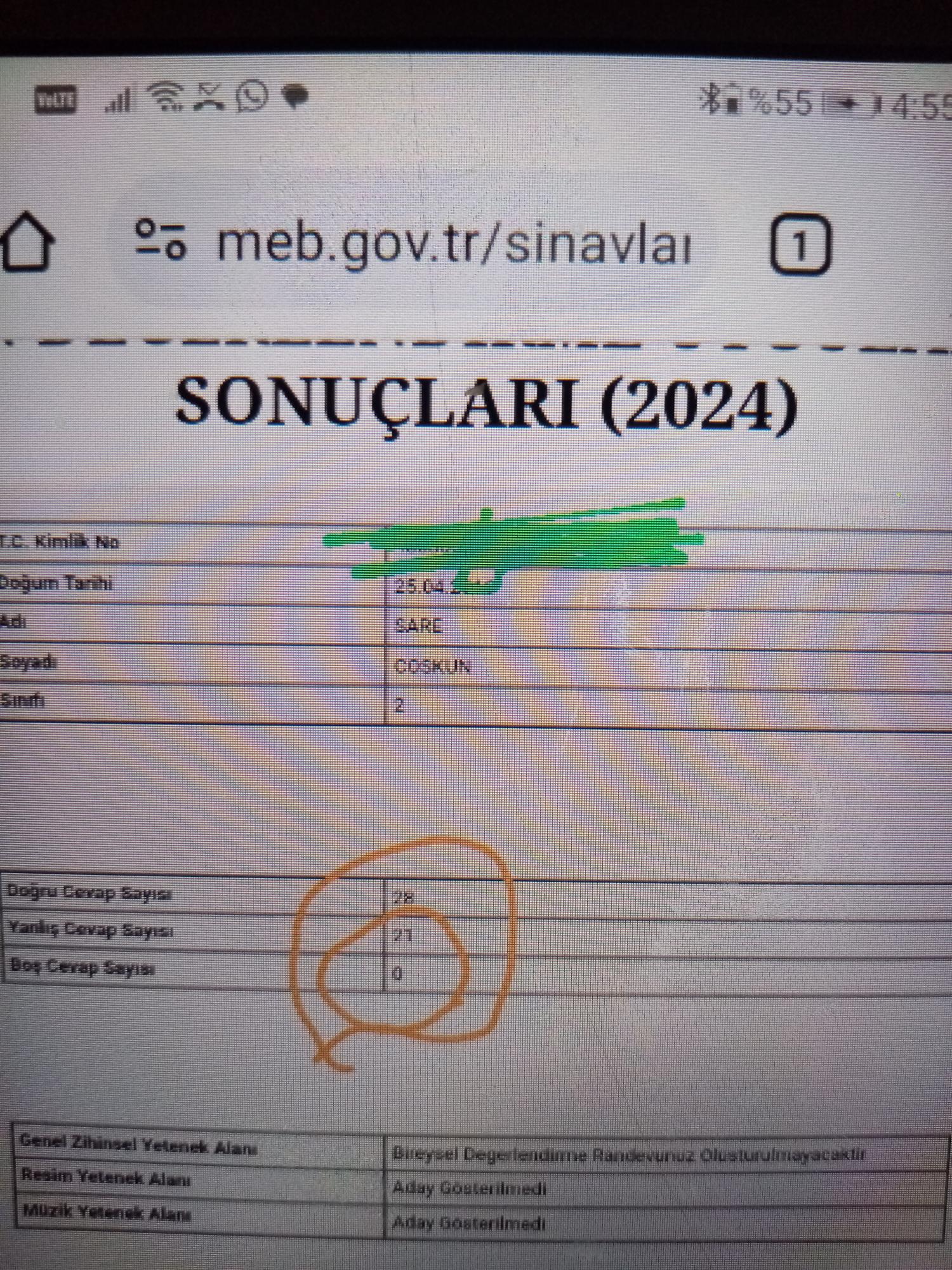 Milli Eğitim Bakanlığı Milli Eğitim Bakanlığı (MEB) Bilsem Sınav ...