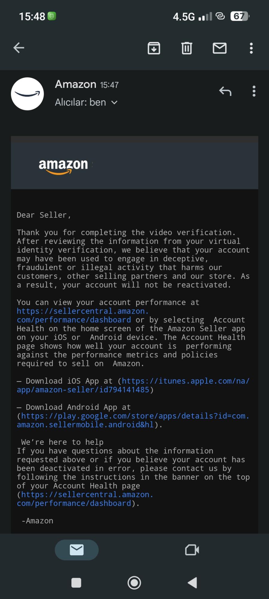 Amazon Unfairly Does Not Refund My Money - Xolvie