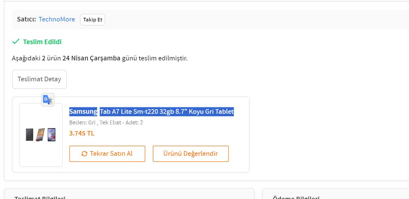 Trendyol Vergisiz Tablet İçin T. C. Yazıp Normal Fiyatını Ödedi Sistem ...