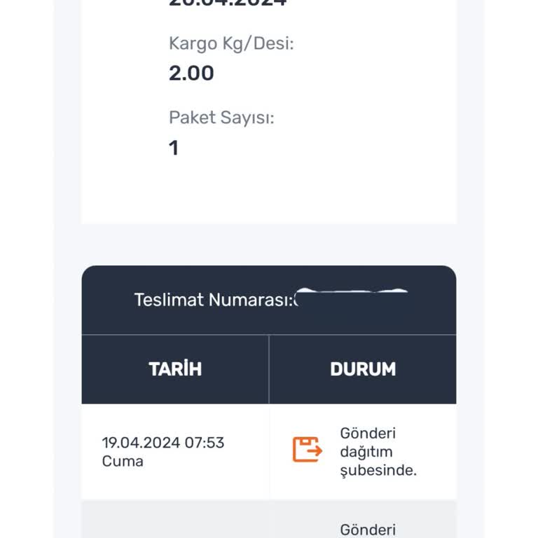 Sürat Kargo Dağıtıma Çıkarmadıkları Halde Sizi Bulamadık Dediler ...