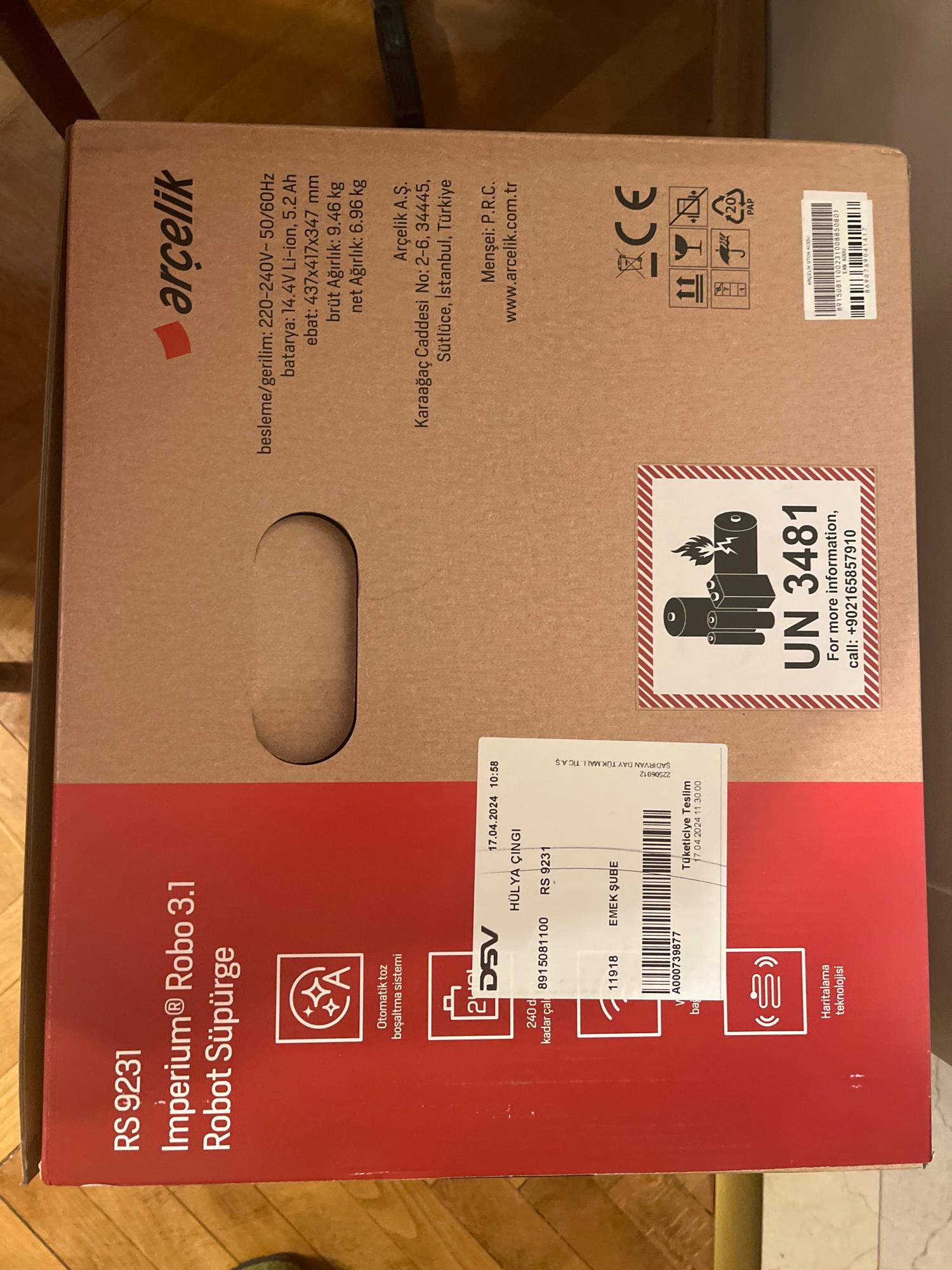 Arçelik RS Robot Süpürge Kurulumu - Şikayetvar