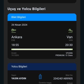AJet AJet (Anadolu Jet) Premium Bilet Hayal Kırıklığı: Koltuğum ...