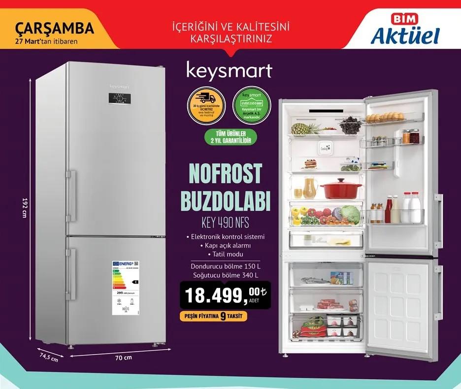 BİM Keysmart KEY 490 Nfs Model Buzdolabını Teslim Etmiyor. - Şikayetvar