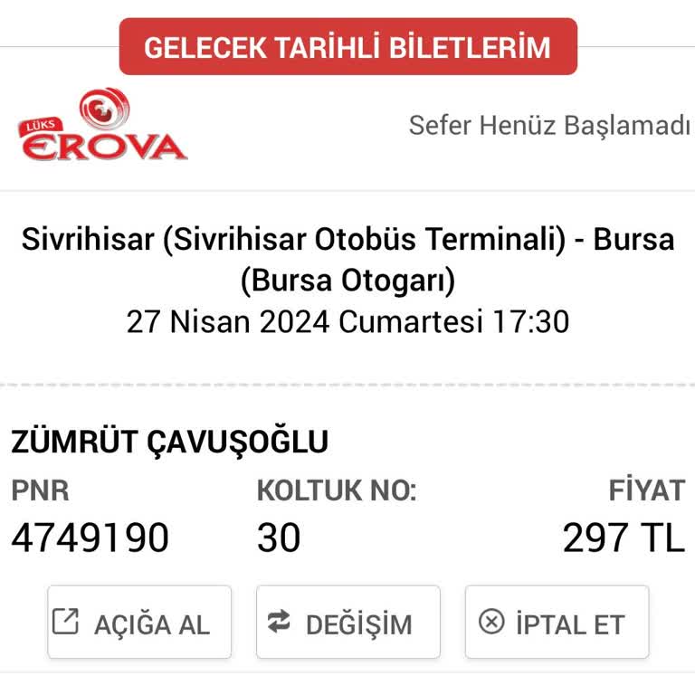 Lüks Erova Turizm - Şikayetvar