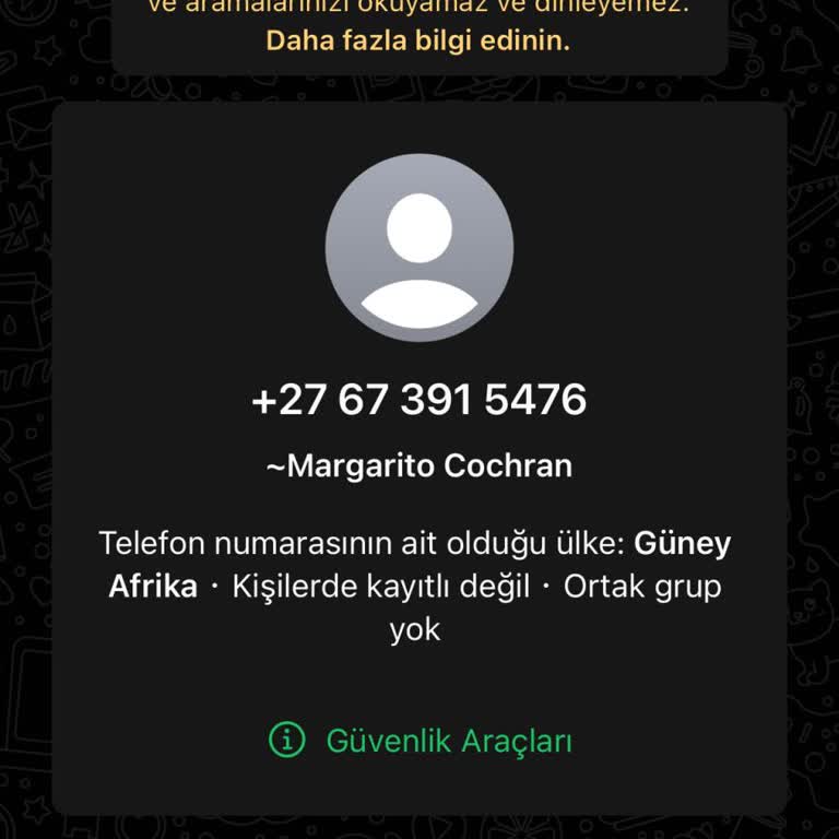 WhatsApp +44 Numaralı Telefondan Gelen Mesaj! - Şikayetvar