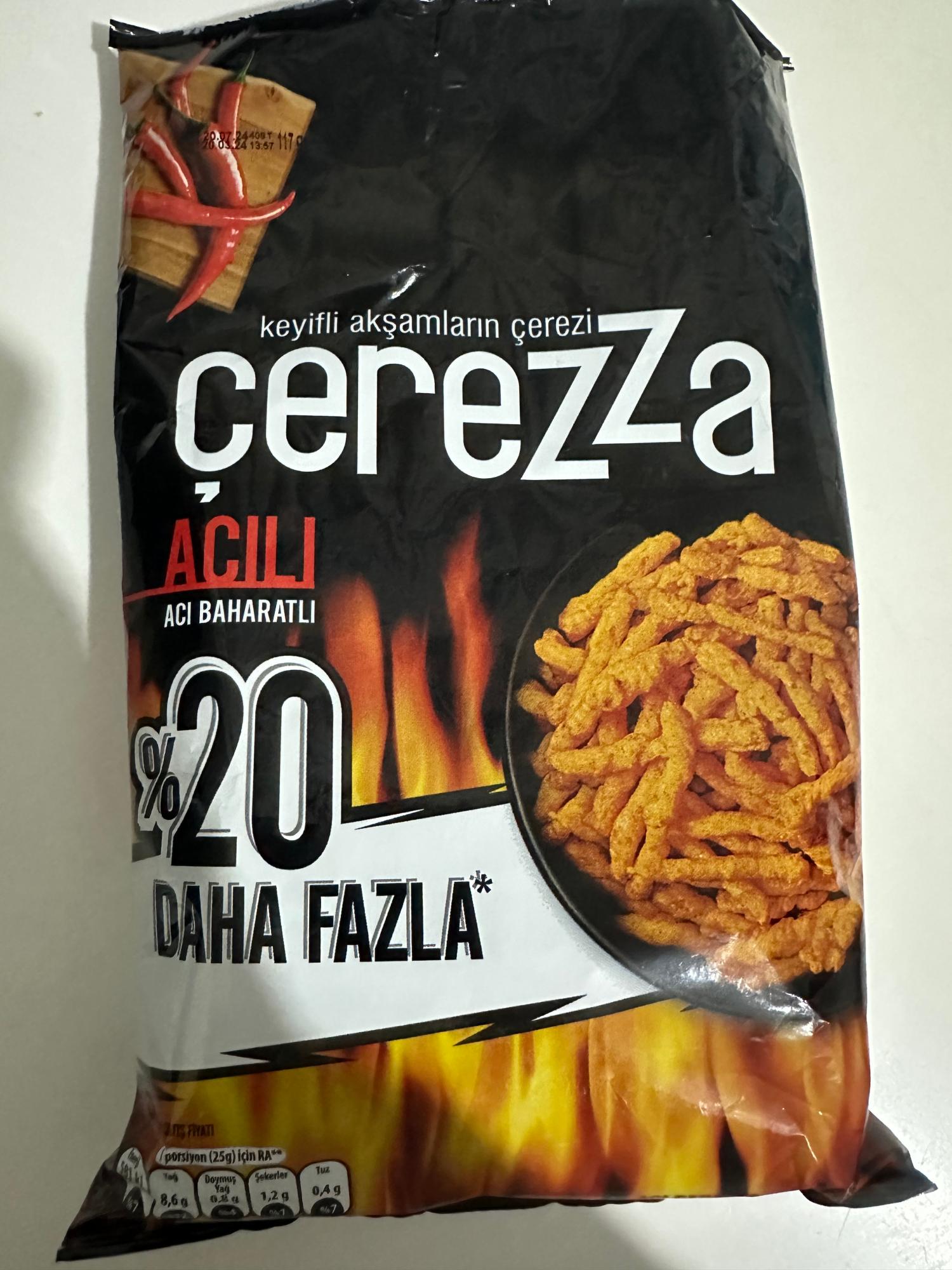 Çerezza Acılı Cips Dişimi Kırıyordu - Şikayetvar