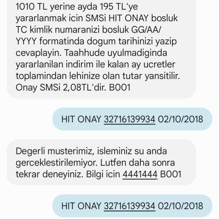 5555 ve Mesaj Şikayetleri - 14/26 - Şikayetvar