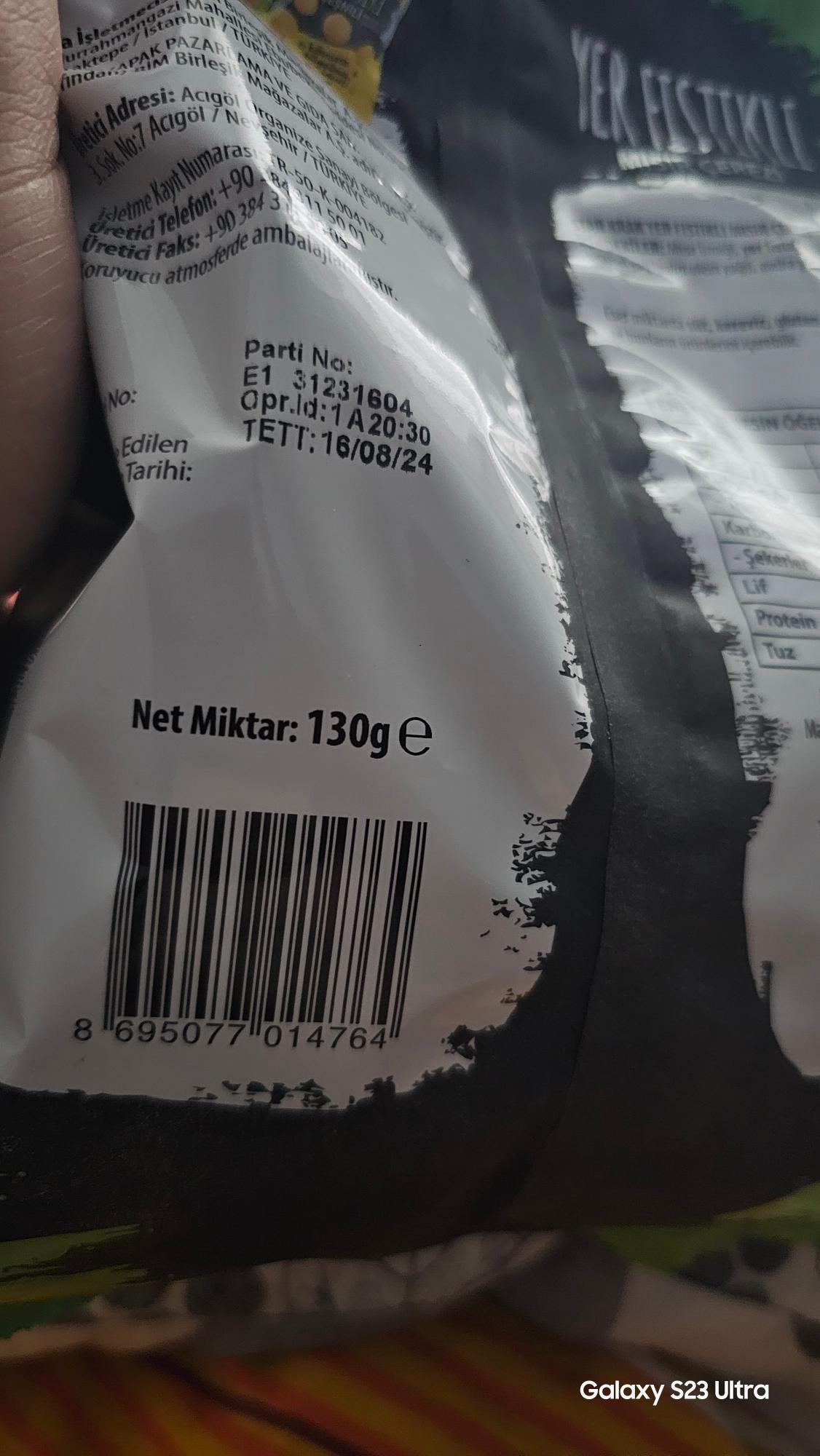BİM Star Krak Bitmiş! Yer Fıstığı Olmayan Yer Fıstıklı Cips - Şikayetvar