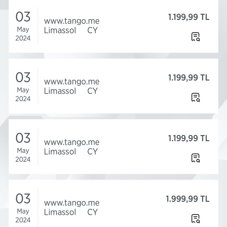 Tango Live Aldığımdan Fazla Para Çekti - Şikayetvar