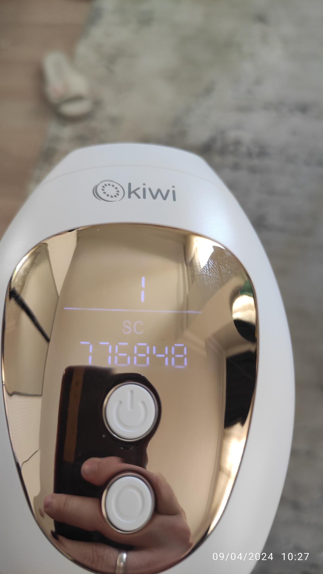 Kiwi.com Kiwi KEp-6834 Laser Device Shot Count Decrease Problem - Xolvie