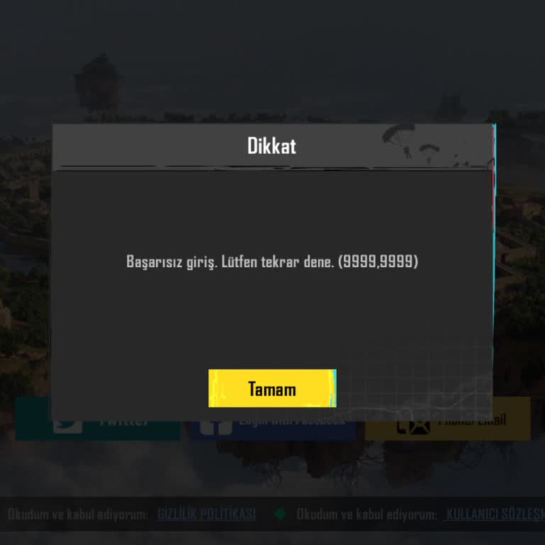 PUBG (Pubgmobile.com) Giriş Yapamıyorum ve Twitter Şikayetleri - Şikayetvar