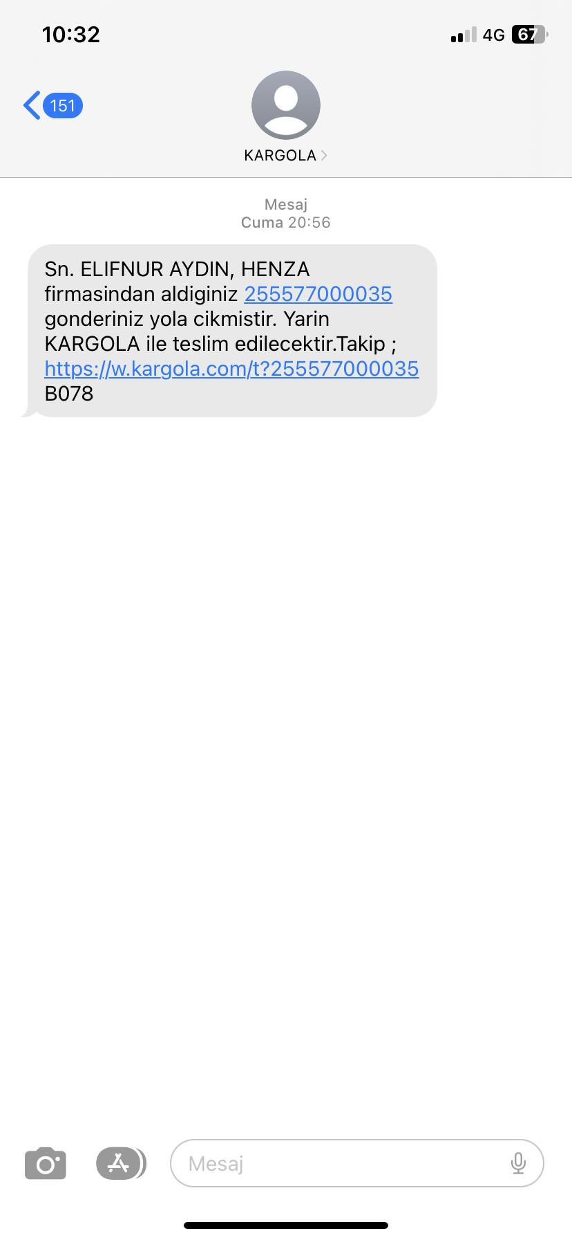 Kargola.com Kargola Firması Siparişim Beş Gündür Dağıtım Şubesinde ...