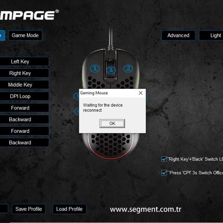 Rampage SMX-R85 Gentle 12800dpi Beyaz Makrolu Gaming Oyuncu Mouse ...