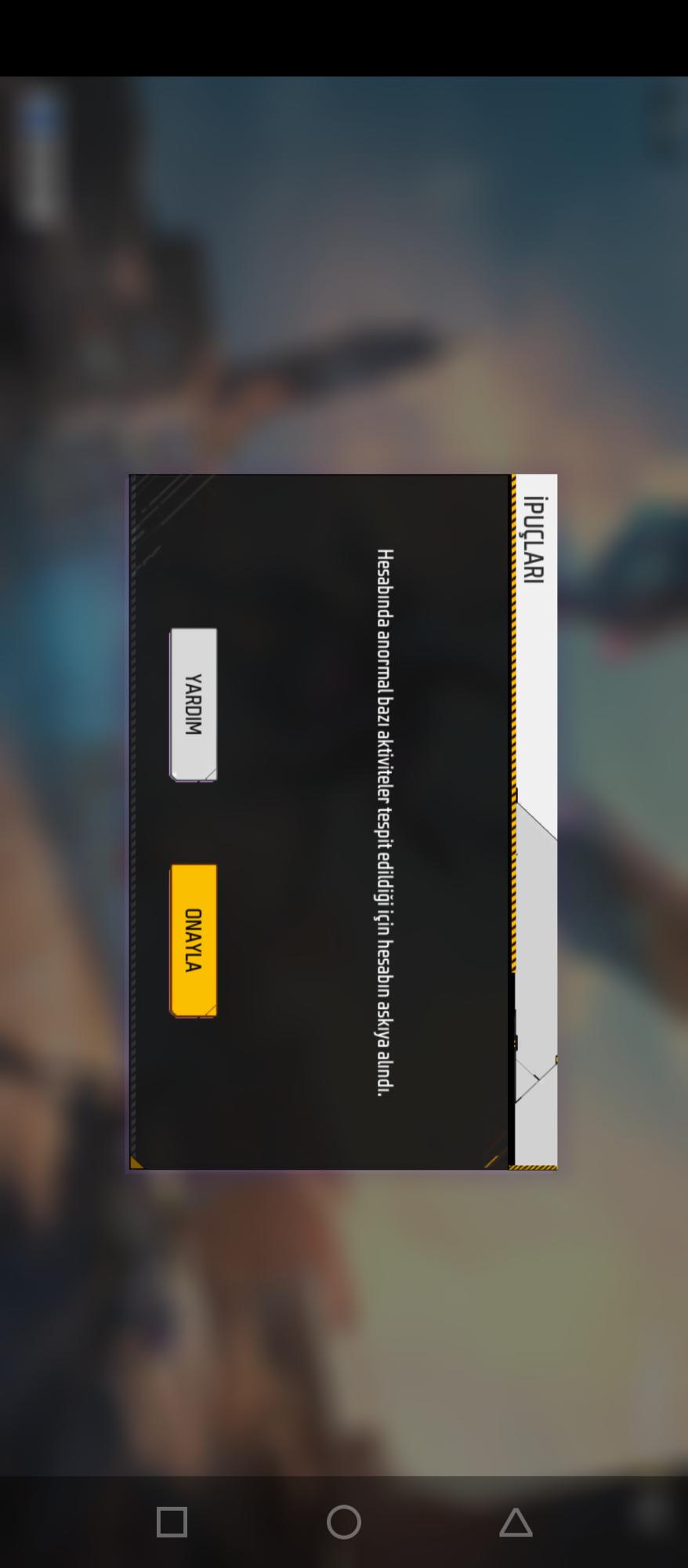 Garena Free Fire Free Fire Account Restoration Demand - Xolvie