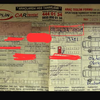 Zeplin Car Rental - Şikayetvar