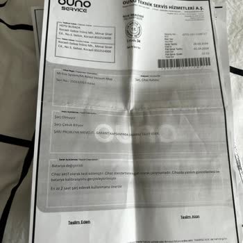 Ouno Service Ouno Teknik Servis Ve Hepsiburada - Şikayetvar