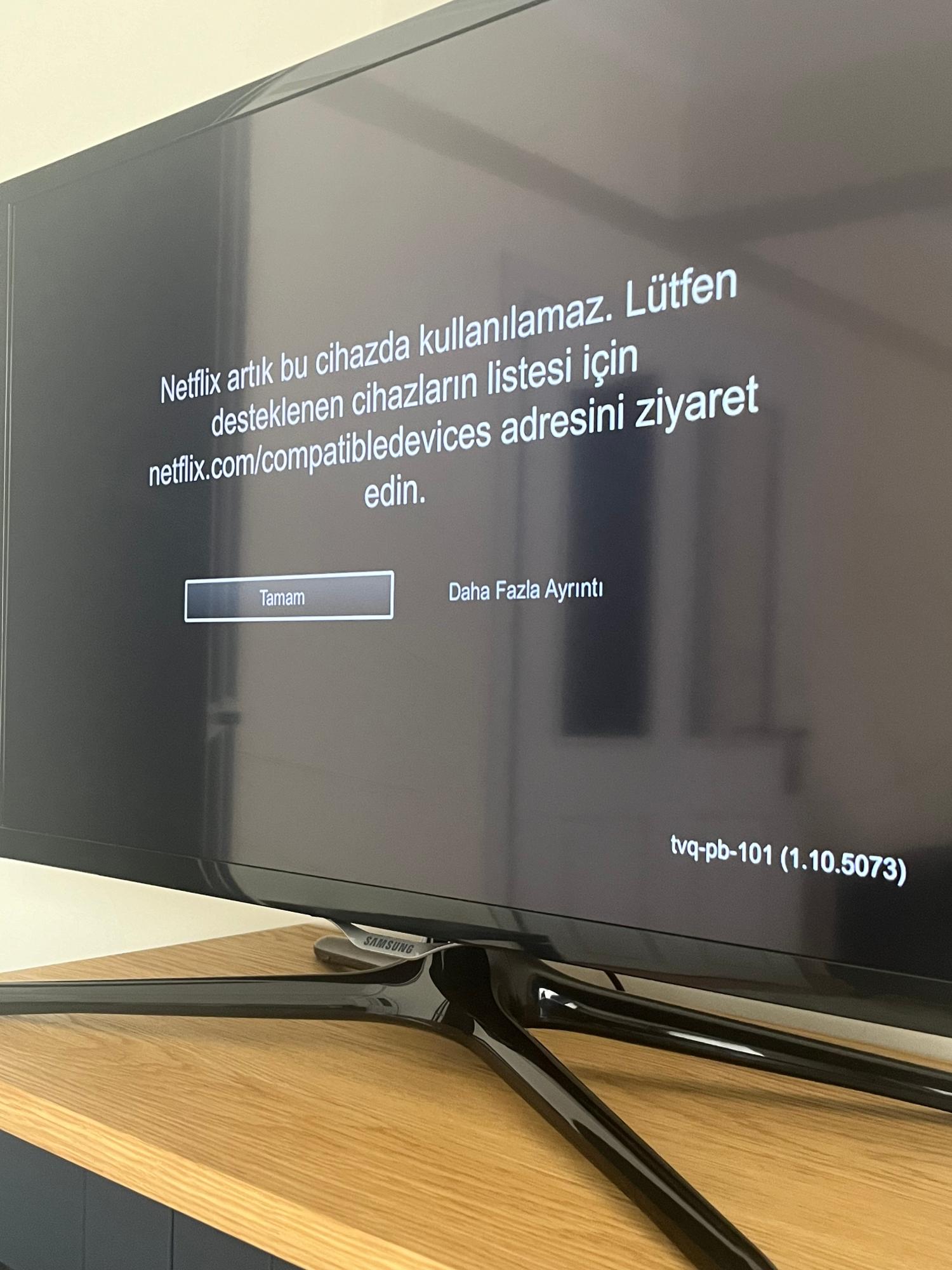 Netflix Compatibility Issue on My Samsung TV - Xolvie
