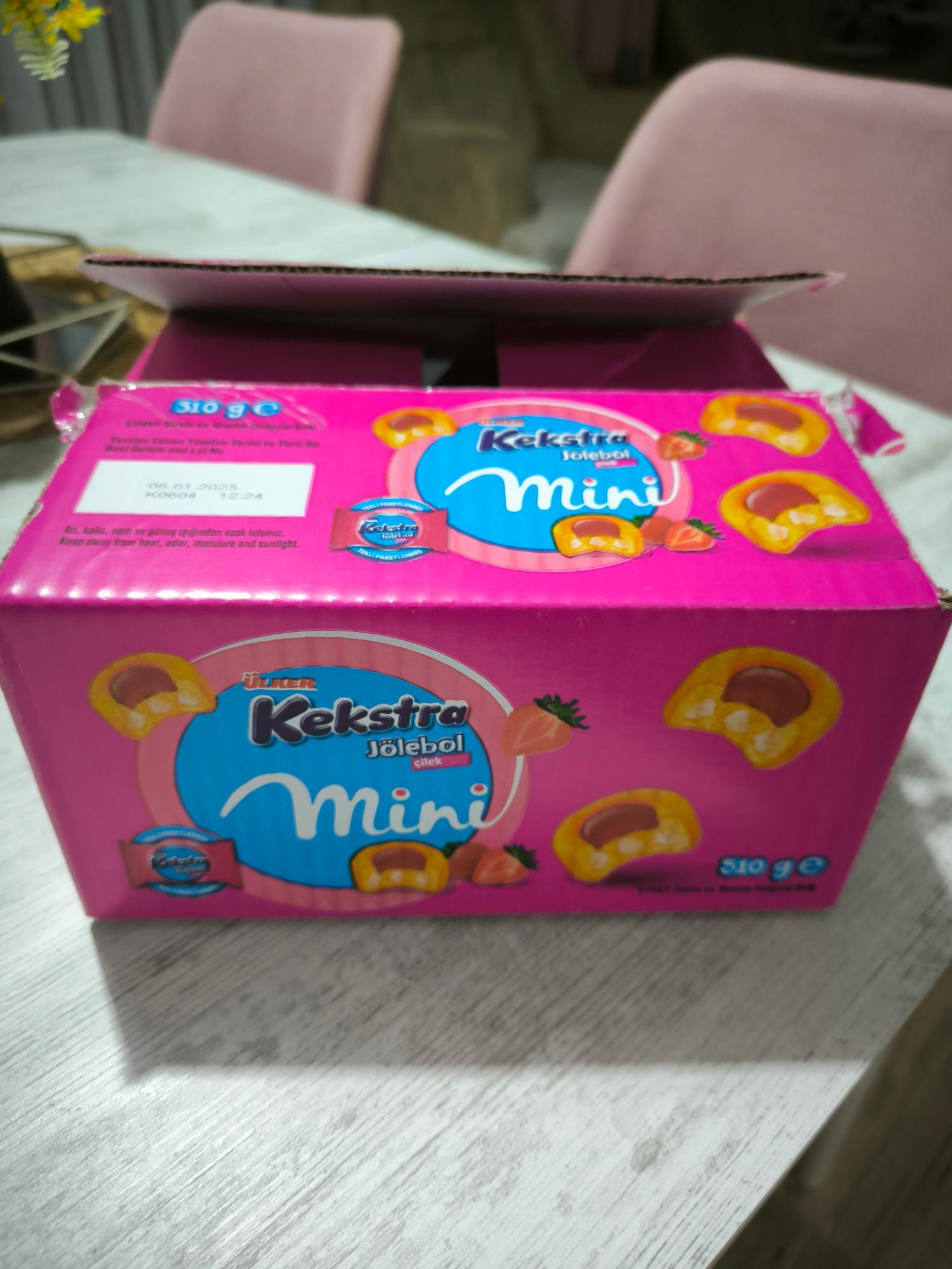 Ülker Kekstra Mini 510 Gr Koli Kremasız Ürün - Şikayetvar