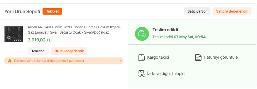 İlk Defa Arnell Ürün Aldım. İlk Ve Son Olacak Sanırım. Arnell=hüsran ...