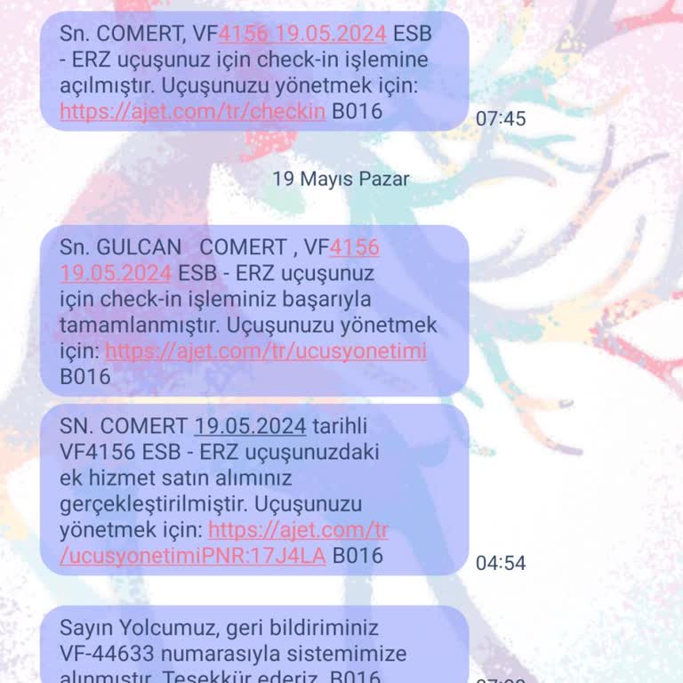 AJet AJet (Anadolu Jet) Aktarmalı Uçuşta Check-in Karmaşası Ve ...