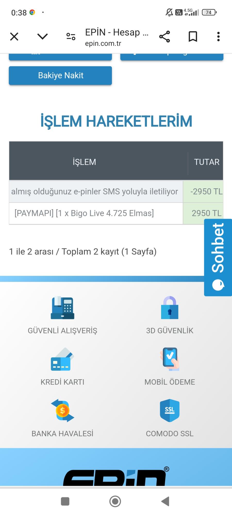 BigoLive Türkiye Epin Elmas Bayı - Şikayetvar