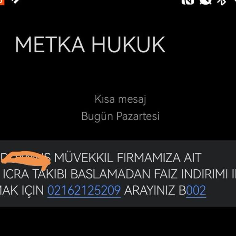 Metka Hukuk (SMS) Hukuk Bürosu ve İcra Hukuku Şikayetleri - 15/19 ...