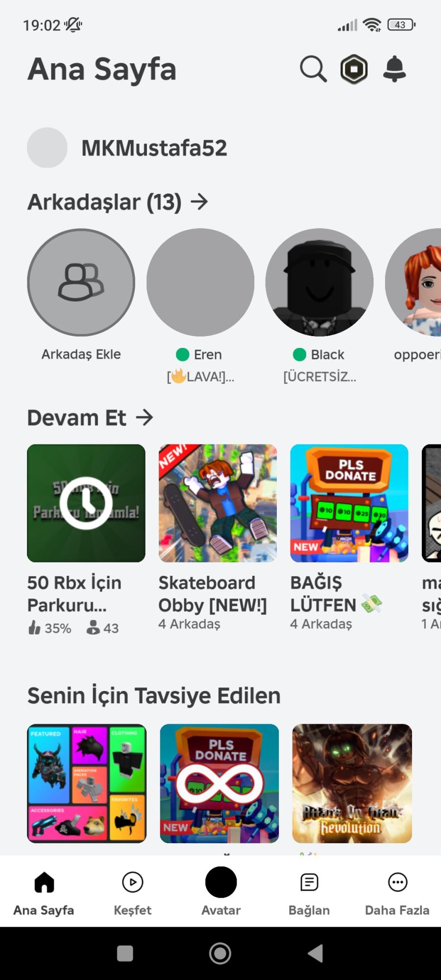 ROBLOX Robux Karakterim Gözükmüyor - Şikayetvar