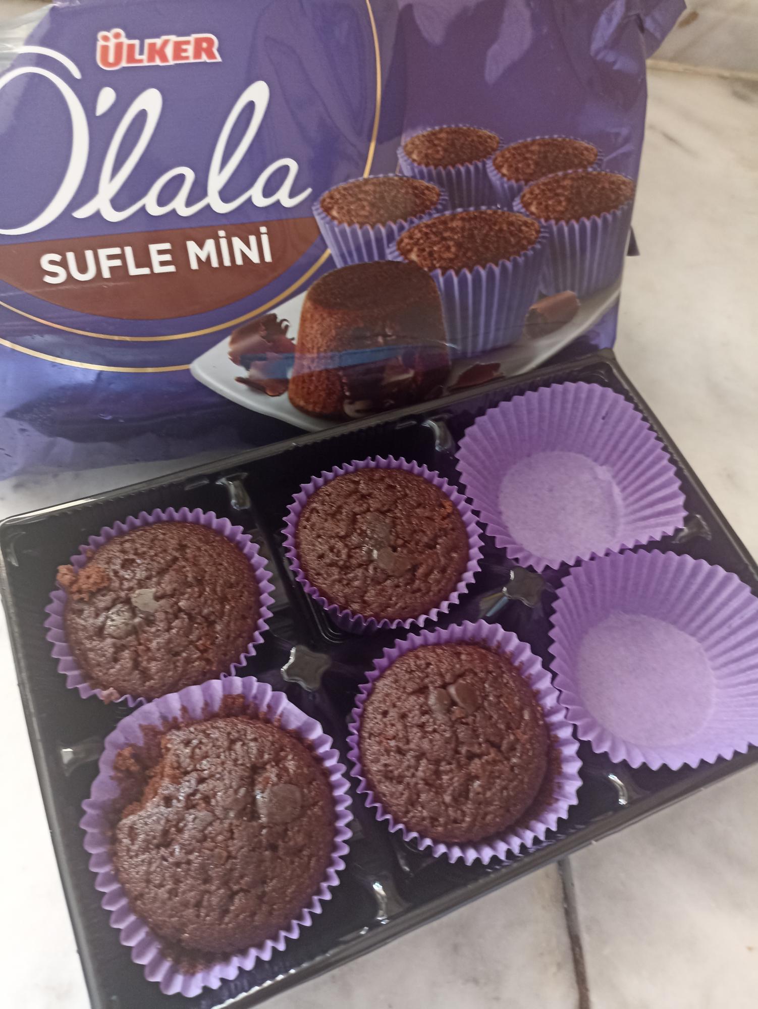 Ülker Sufle Mini Kek Olala Aldım 6 Tili 4 Adet Var İçinde 2 Adeti Boş ...