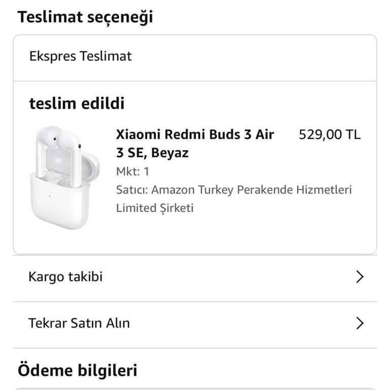 Amazon Amazon Türkiye Teslim Edilmeyen Paket - Şikayetvar