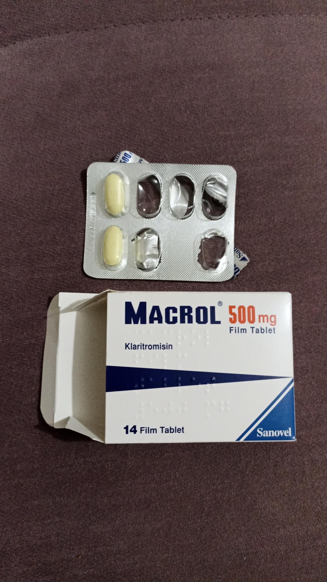 Sanovel İlaç Macrol 500mg Etkileri - Şikayetvar
