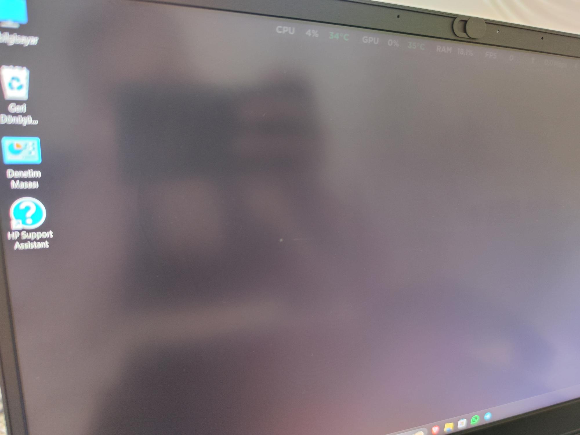 HP Omen 17 - White Spot Appearance On Screen - Xolvie