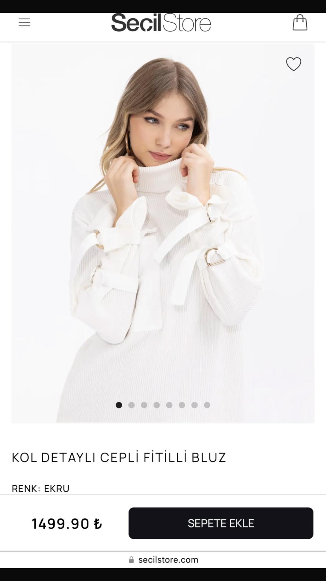 Seçil Store Mağazadan Aldığım Kazak Hakkında Şikayet - Şikayetvar