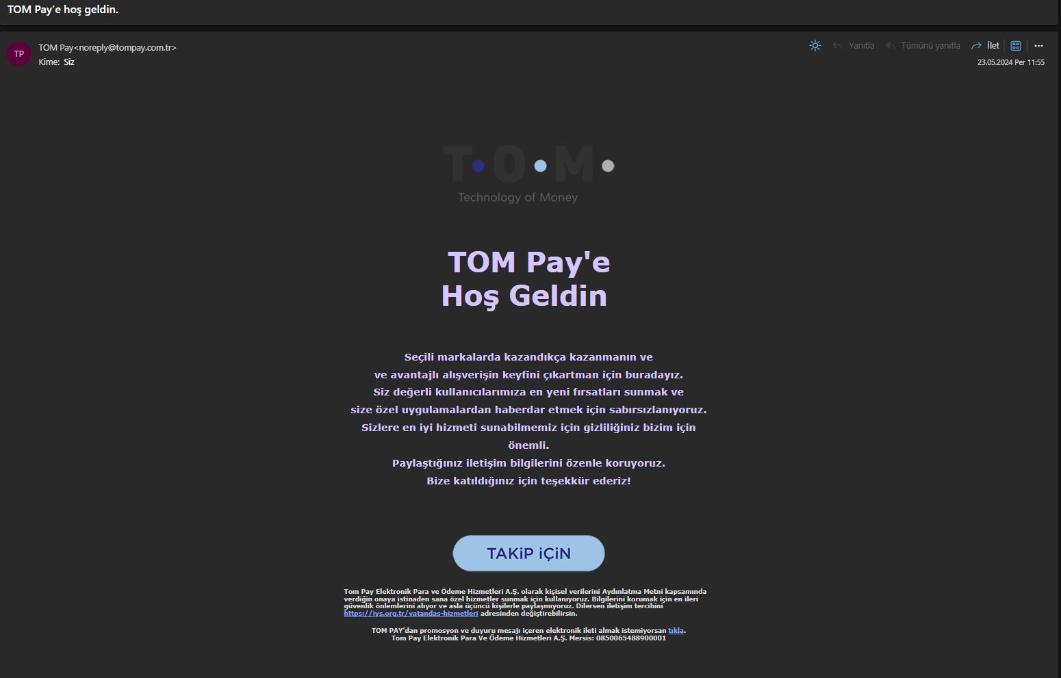 Hadi Ve Tom Pay İletişim Bilgilerimi Onaysız Sistemine Kaydetmiş ...