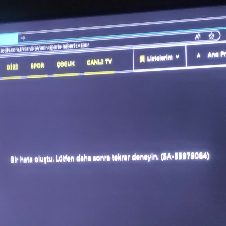 Digiturk SA Hatası Sürekli Tekrarlayan Yayın Sorunları - Şikayetvar
